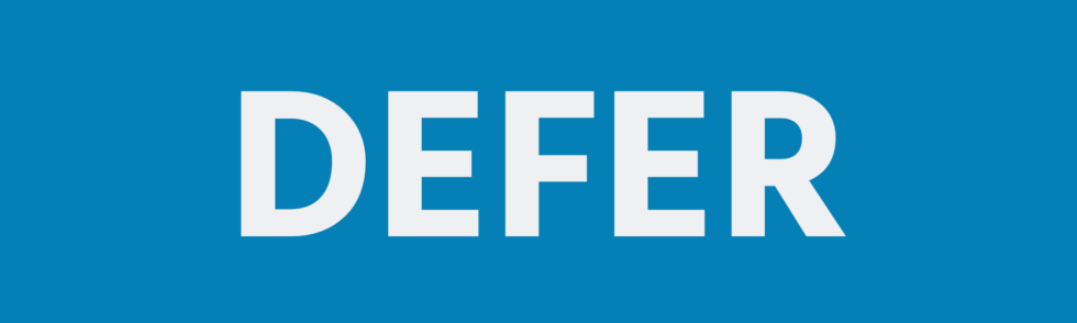 4 D’s: what will you Delete, Delegate, Defer and Do? - Antonia Milkop